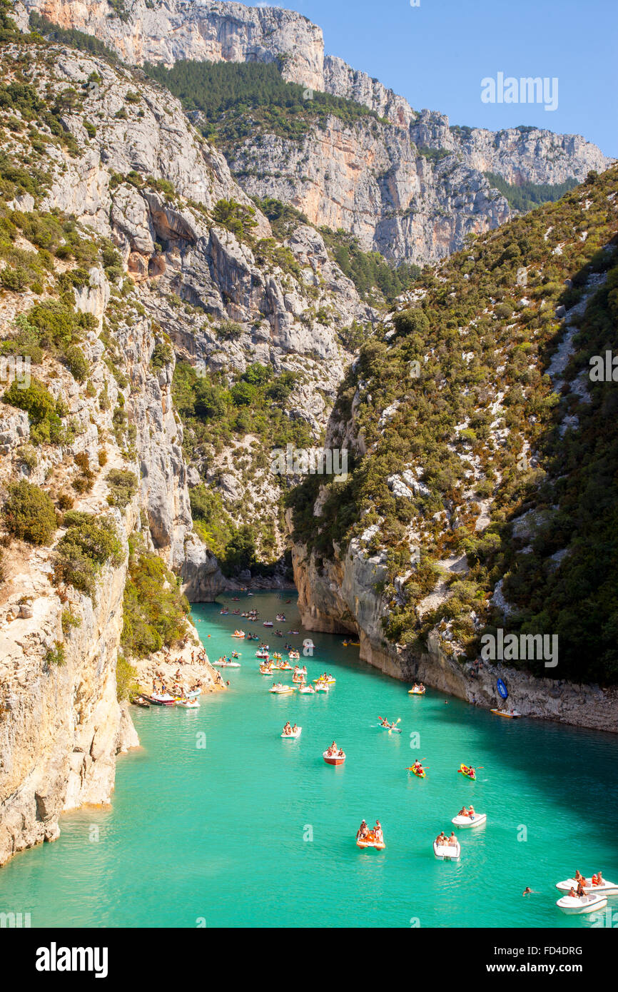 Entrance to the Gorge du Verdon, Var, France Stock Photo - Alamy
