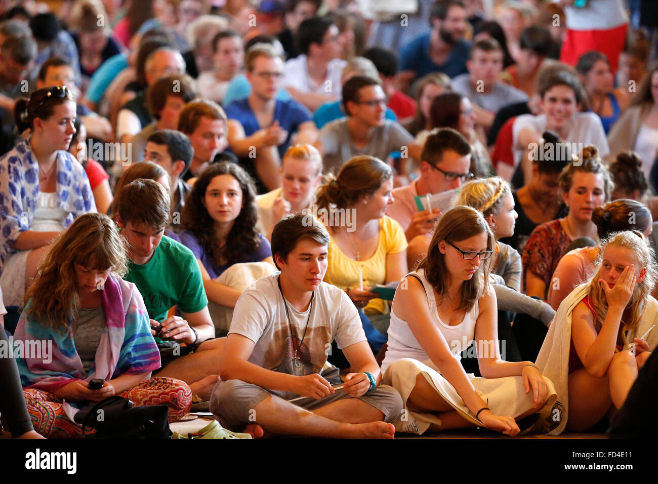 Taize community reconciliation hi-res stock photography and images - Alamy