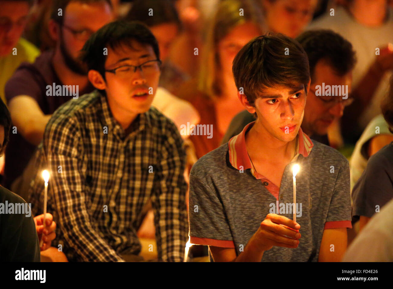 Taize Community. Church of the Reconciliation. Saturday evening prayers ...