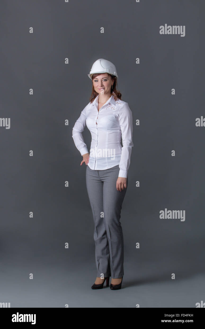 Women safety helmet hi-res stock photography and images - Alamy