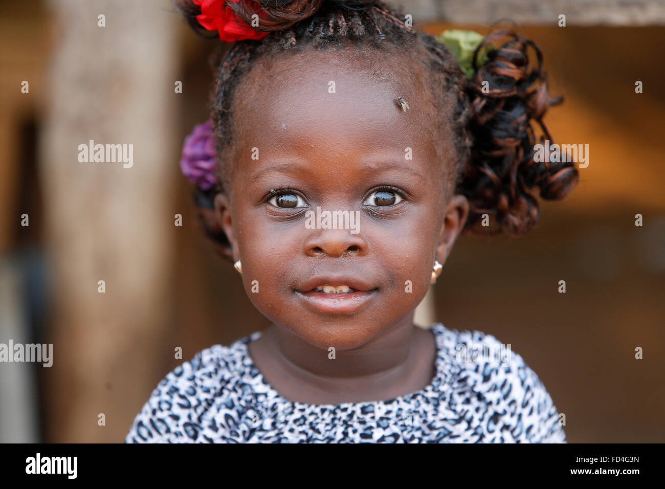 Benin girl hi-res stock photography and images - Alamy