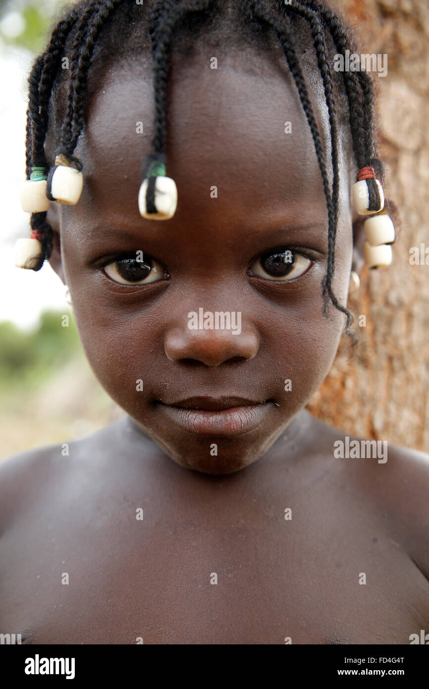 Benin girl hi-res stock photography and images - Alamy