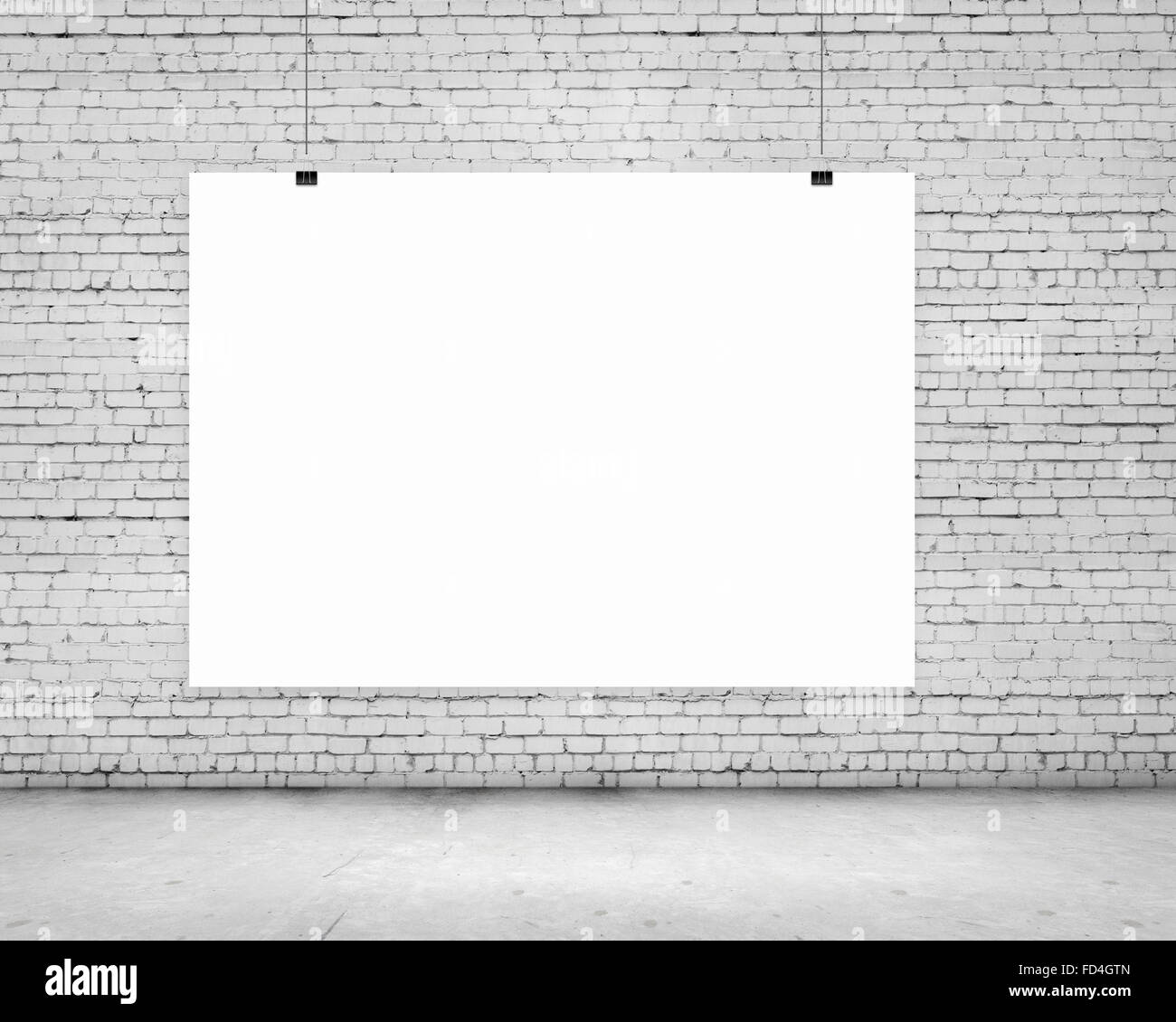 Banner hanging Black and White Stock Photos & Images - Alamy