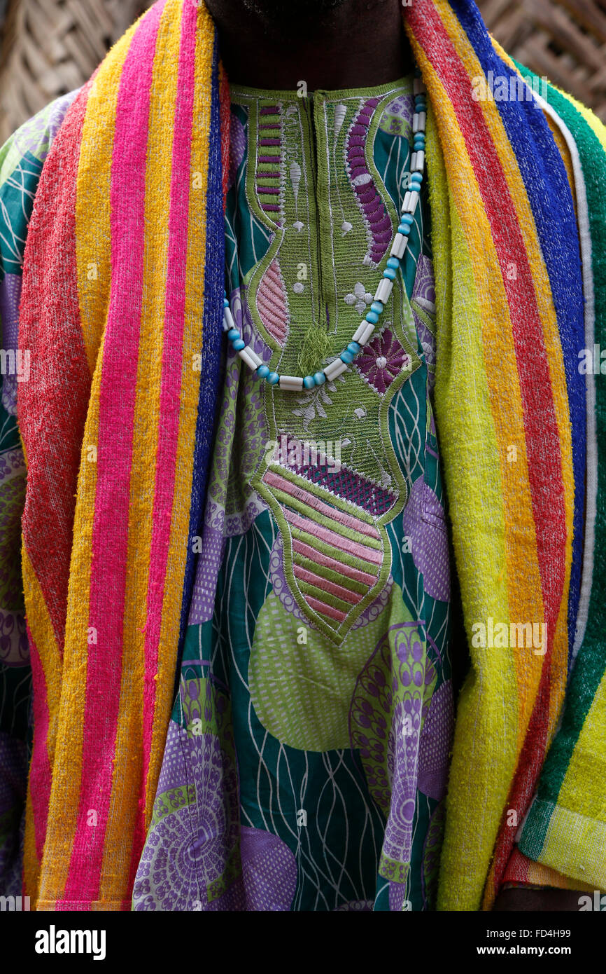 Benin chief hi-res stock photography and images - Alamy