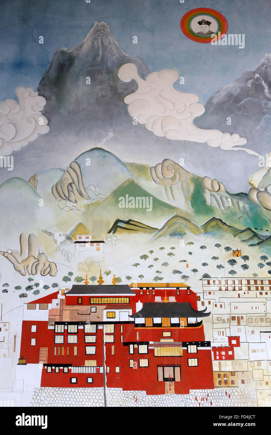 La ling temple hi-res stock photography and images - Alamy