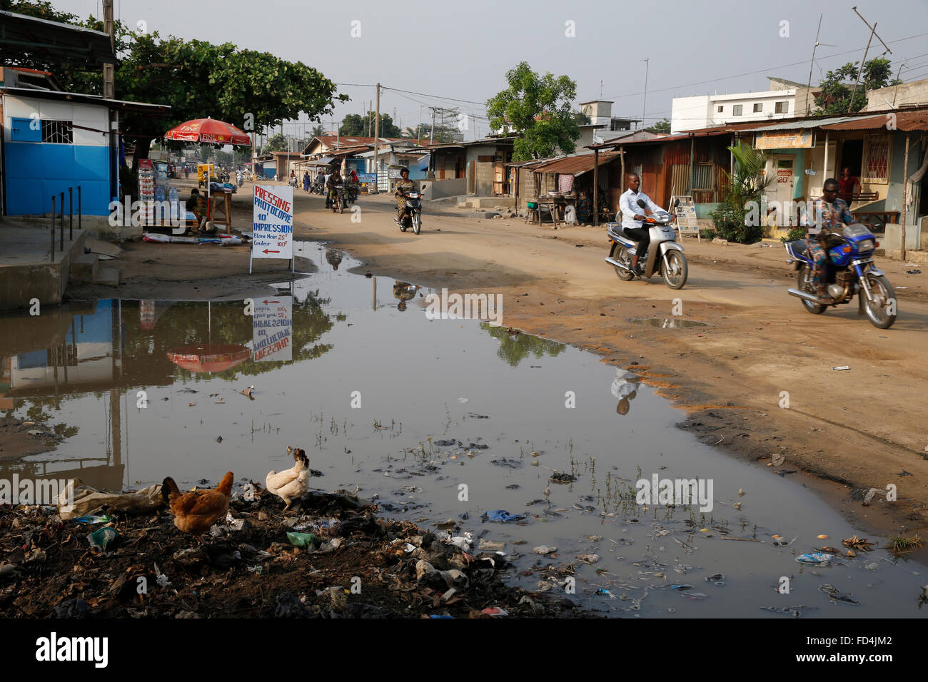 Cotonou street hi-res stock photography and images - Alamy