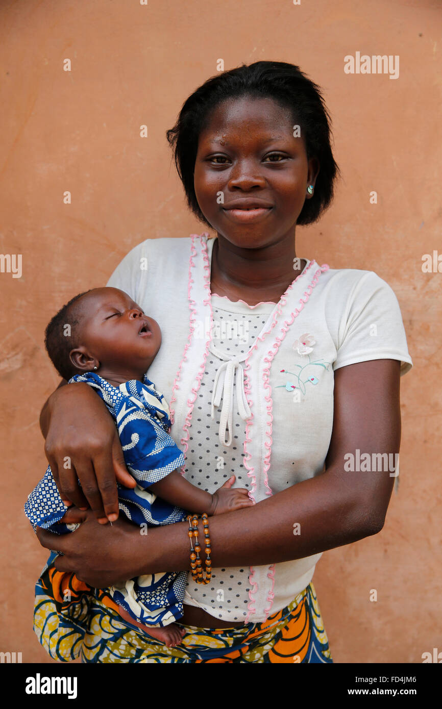 Young adult mother baby hi-res stock photography and images - Alamy