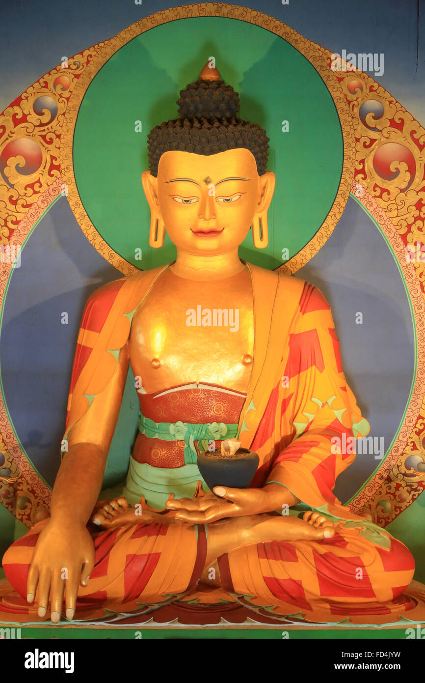 Shakyamuni Buddha. Dashang Kagyu Ling congregation. Temple of the ...