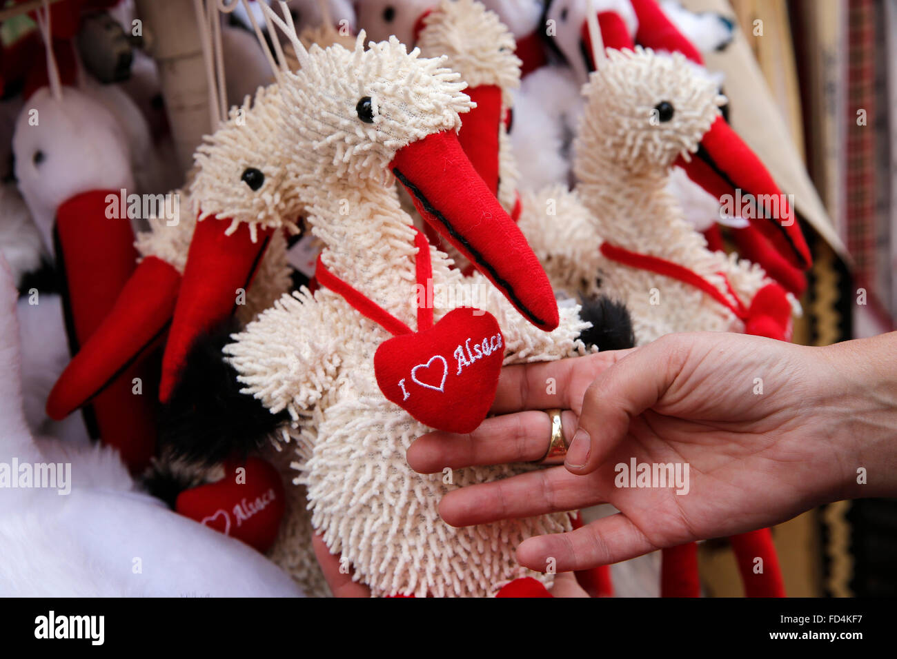 Stork cuddly toy hi-res stock photography and images - Alamy