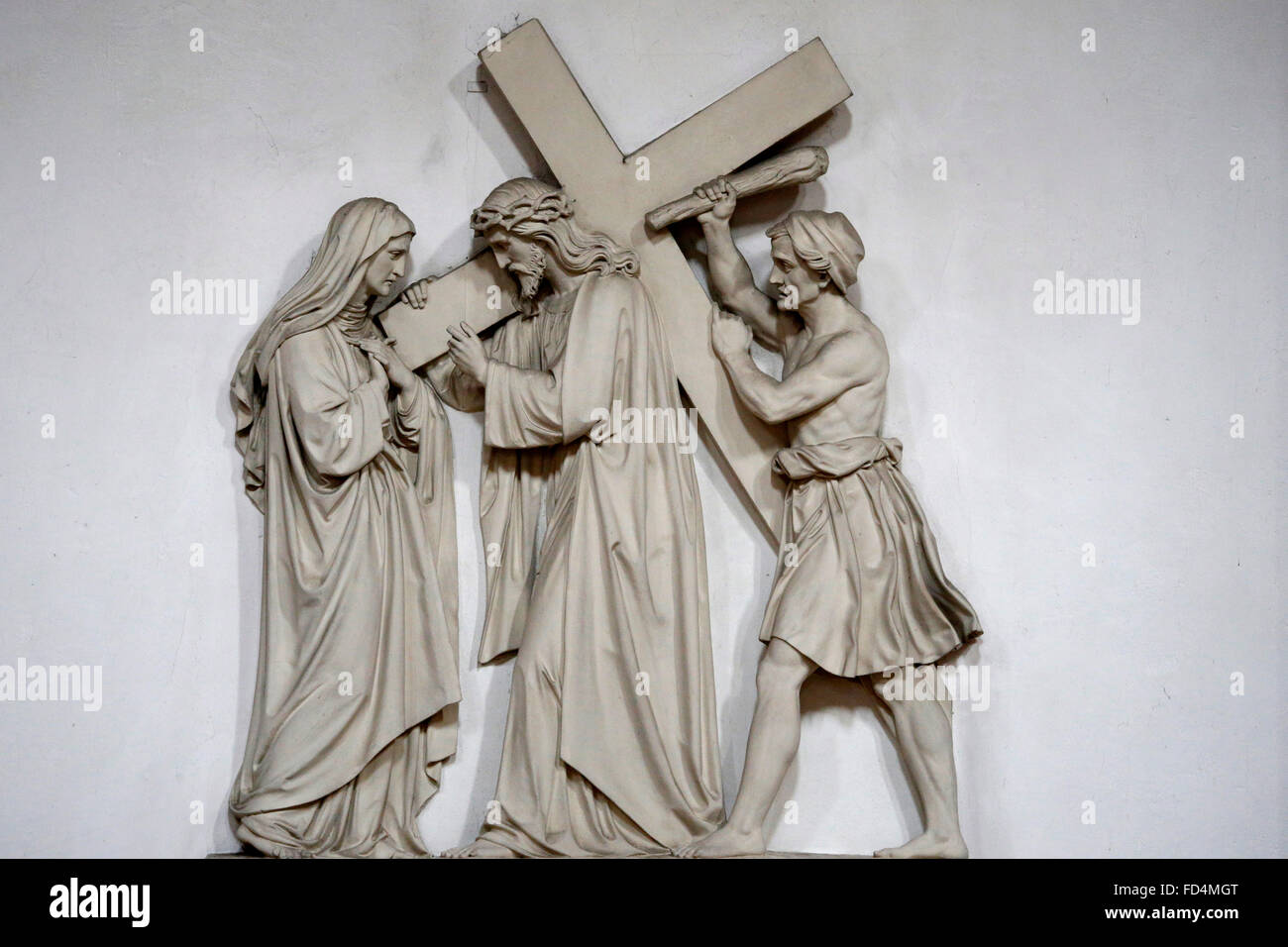 Jesus cross mary hi-res stock photography and images - Alamy