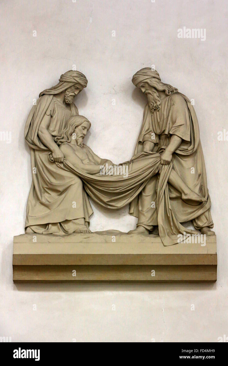 The body of Christ is buried. The Imperial Cathedral Basilica of the ...