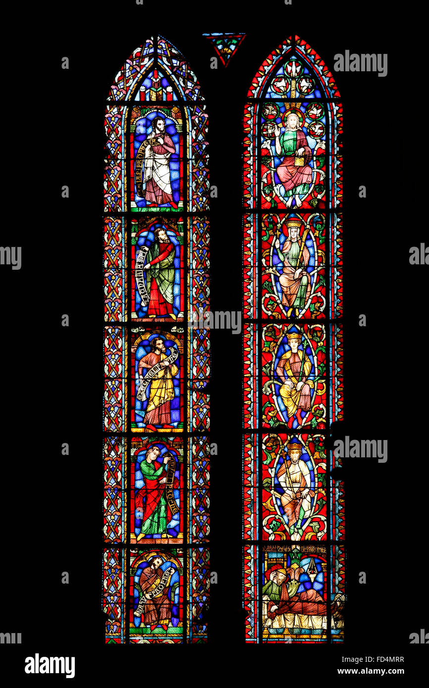 Jesse tree window hi-res stock photography and images - Alamy