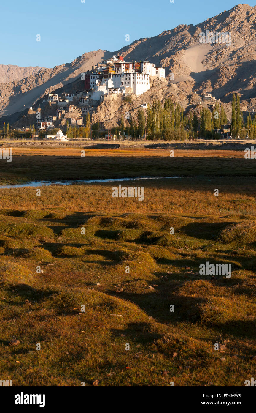 Budhist temple Spituk, better known as Spituk Gompa or Pethup Gompa ...