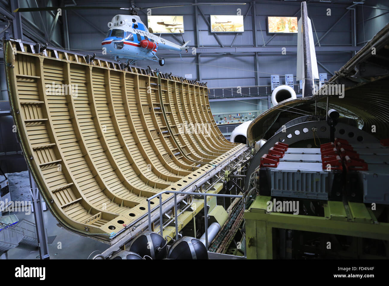 Buran space shuttle. BURAN OK-GLI. Exhibition "Apollo and Beyond". The ...