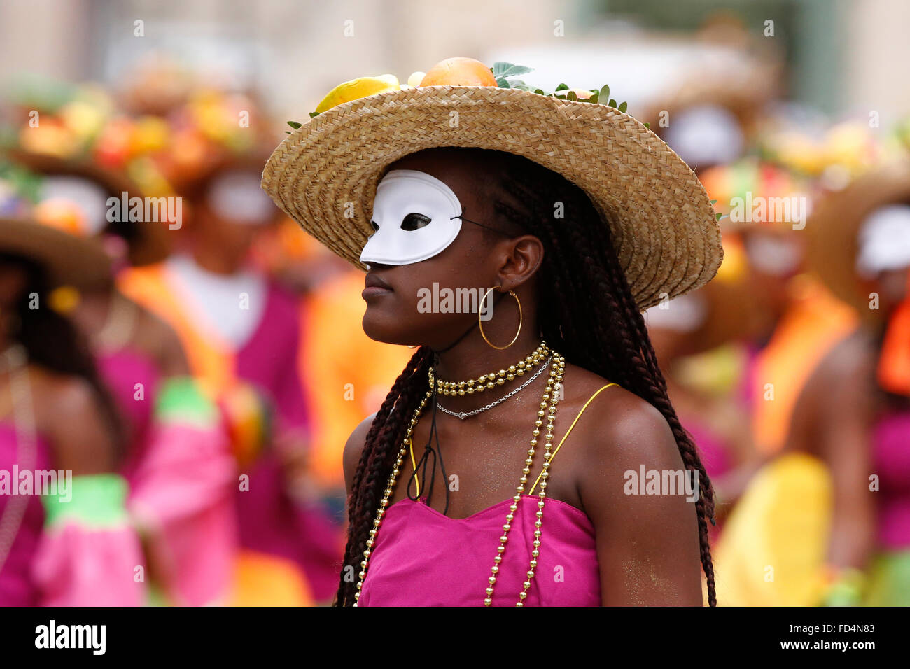 Paris Tropical Summer Carnival Stock Photo - Alamy