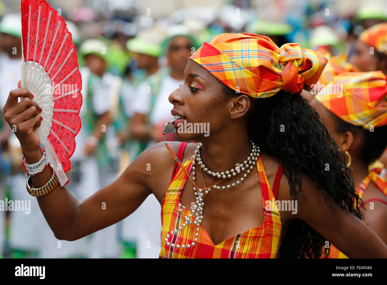 Paris Tropical Summer Carnival Stock Photo - Alamy