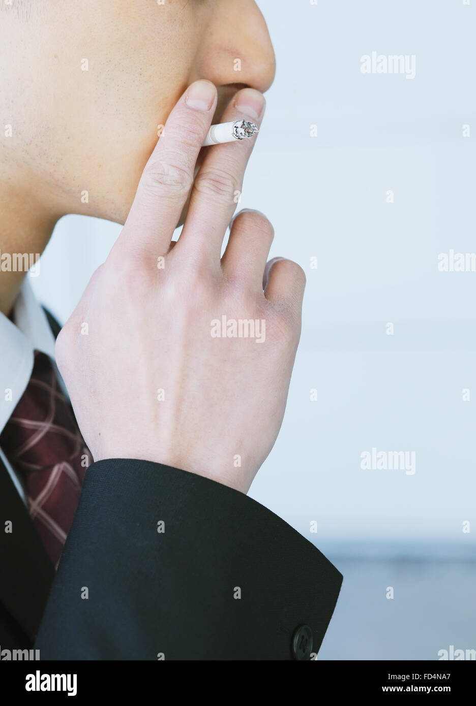 Japanese smoking hi-res stock photography and images - Alamy