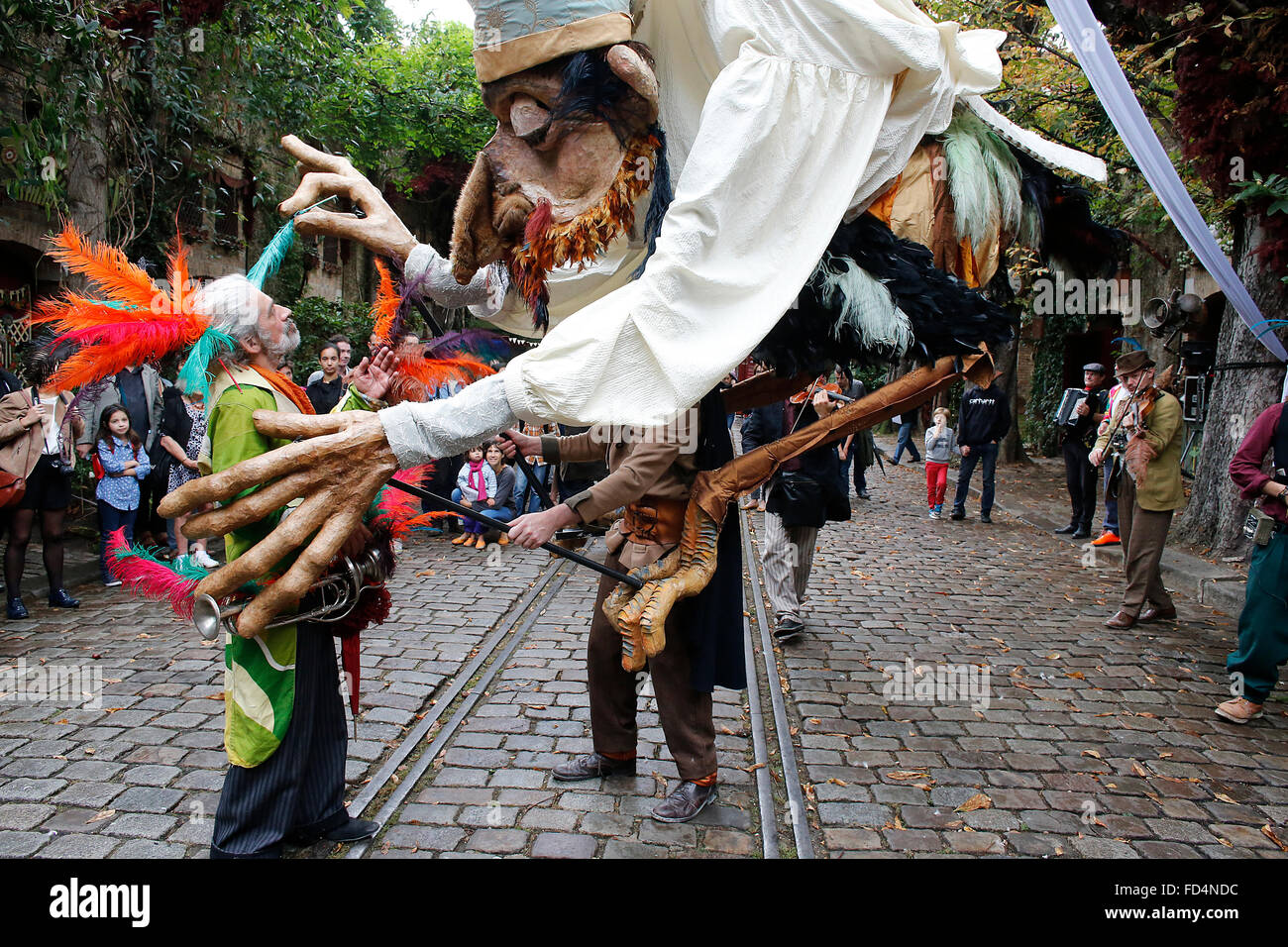 Show at the Fun Fair museum, Paris Stock Photo - Alamy