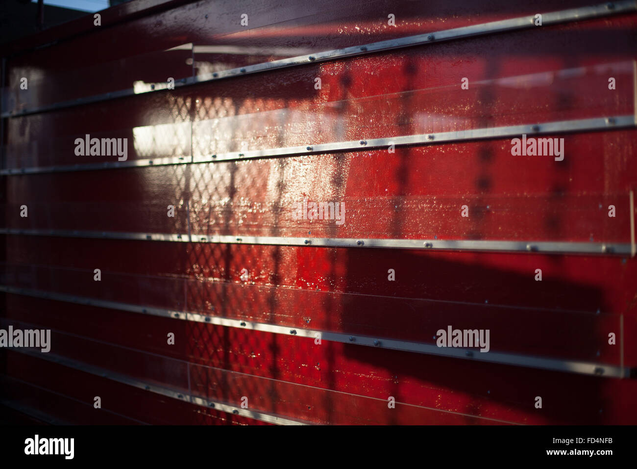 Sunlight Falling On Wall Stock Photo - Alamy