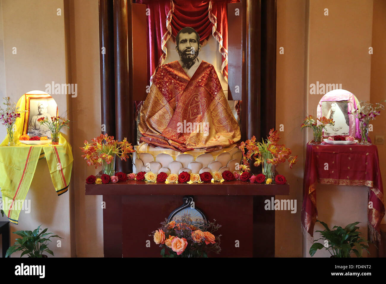 Ramakrishna vedantic center, Gretz, France Stock Photo - Alamy