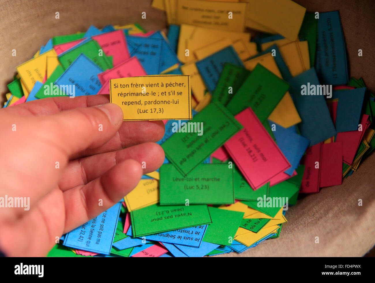 Bible verse hi-res stock photography and images - Alamy