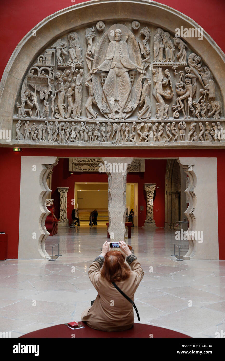 National Museum of French monuments. Exhibition space Stock Photo - Alamy