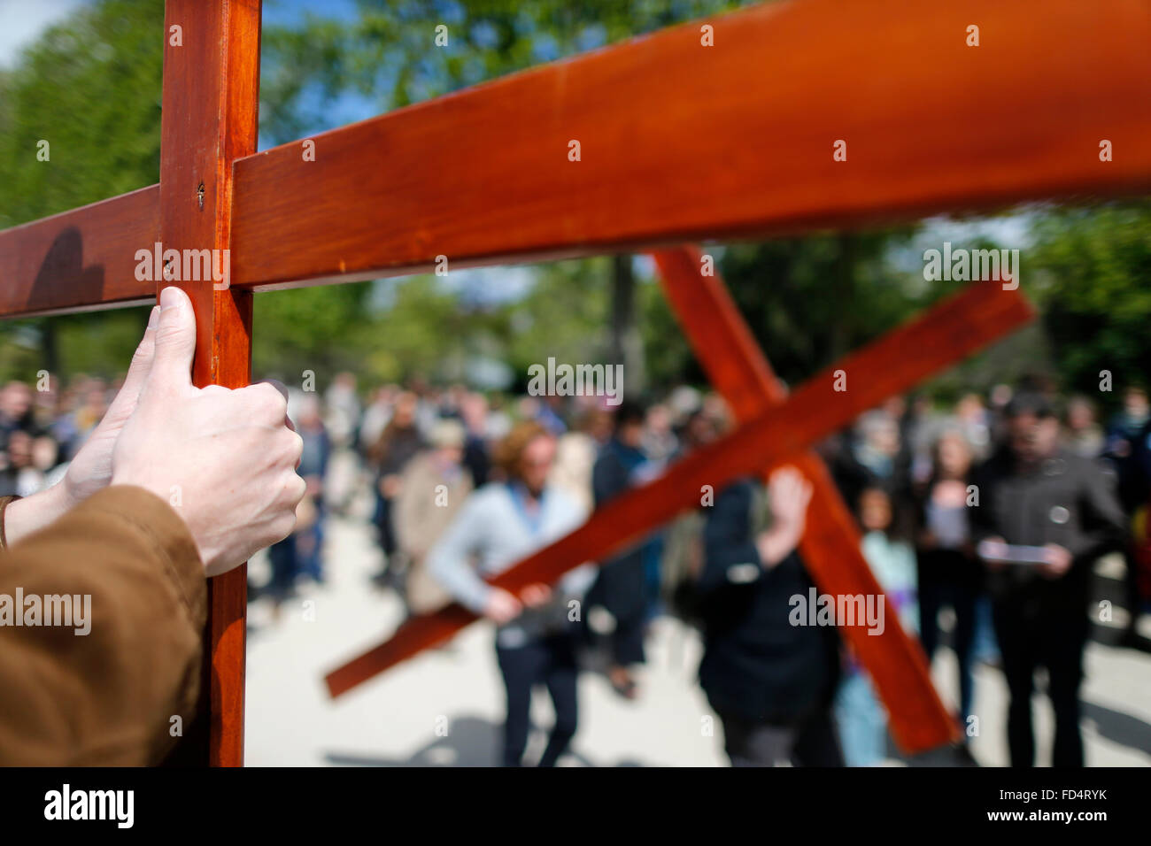 Way cross procession hi-res stock photography and images - Alamy