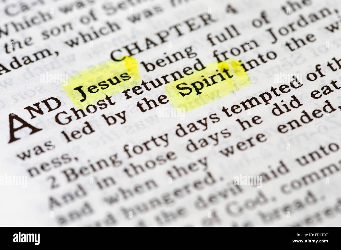 Gospel of luke hi-res stock photography and images - Alamy