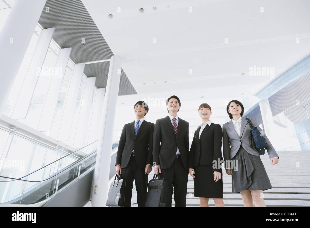 Japanese business people Stock Photo - Alamy