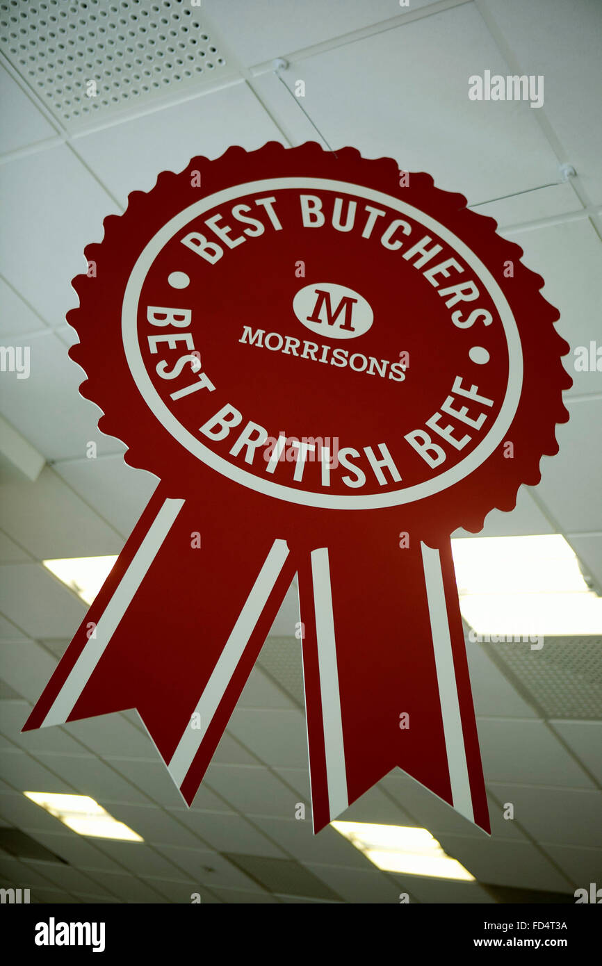 Morrisons sign hi-res stock photography and images - Alamy