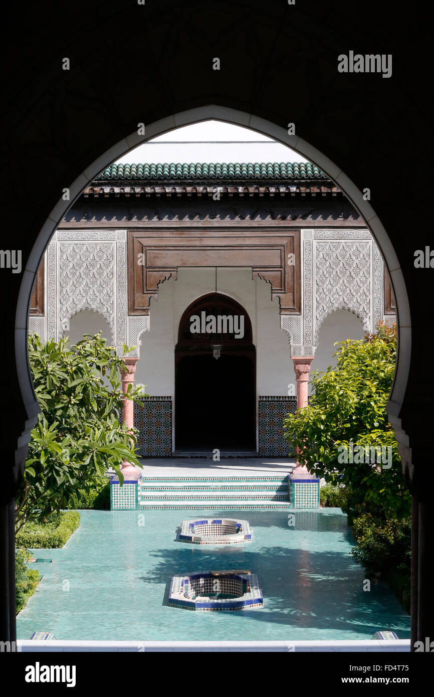 Paris Great Mosque Stock Photo - Alamy