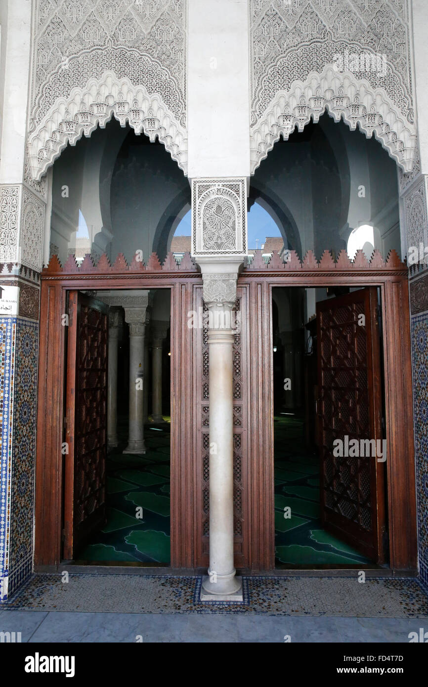 Paris Great Mosque Stock Photo - Alamy