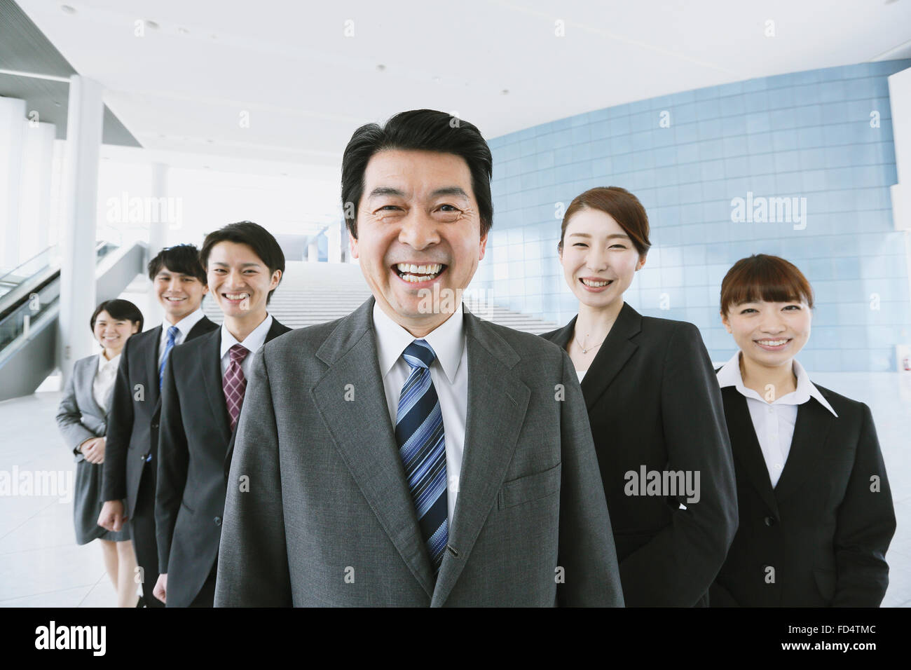 Japanese business people Stock Photo - Alamy