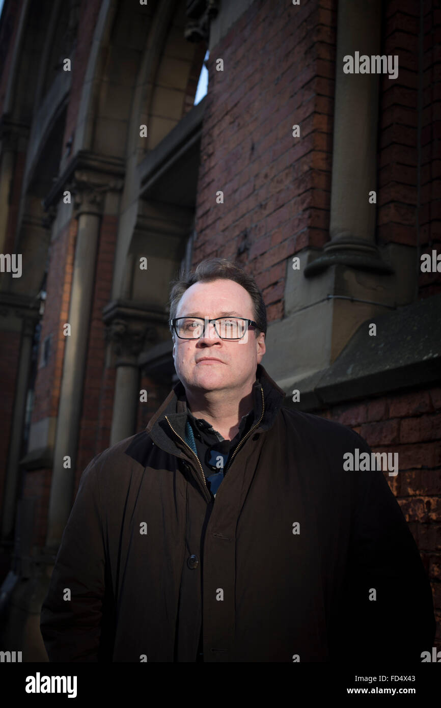 British television screenwriter and director Russell T Davies, pictured ...