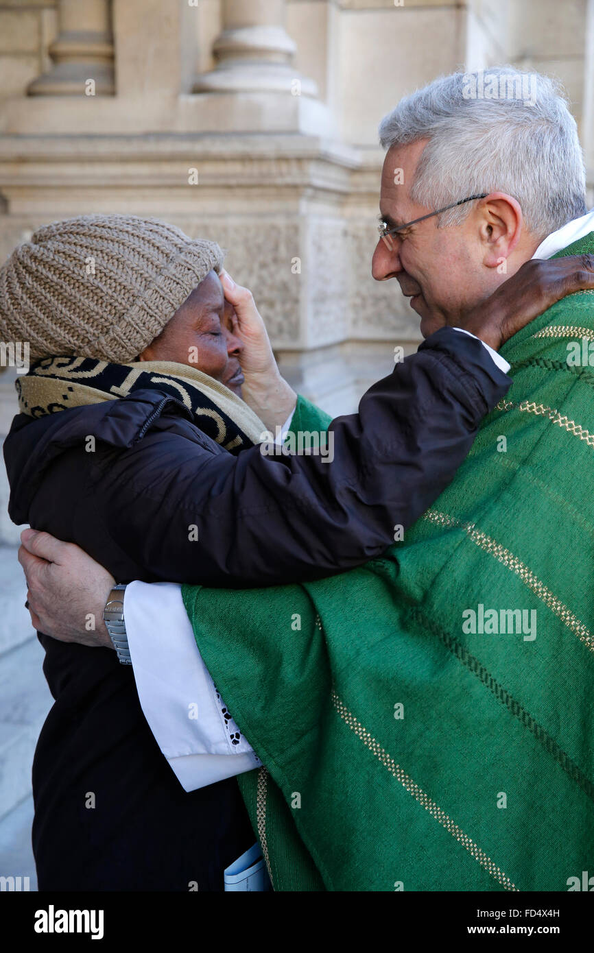 Woman parishioner hi-res stock photography and images - Alamy