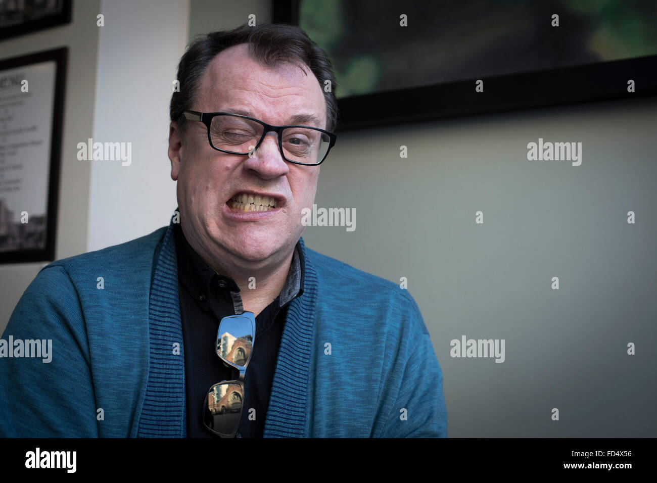 British television screenwriter and director Russell T Davies, pictured ...