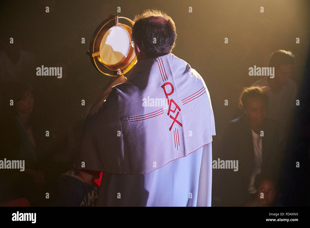 Eucharistic adoration monstrance hi-res stock photography and images ...
