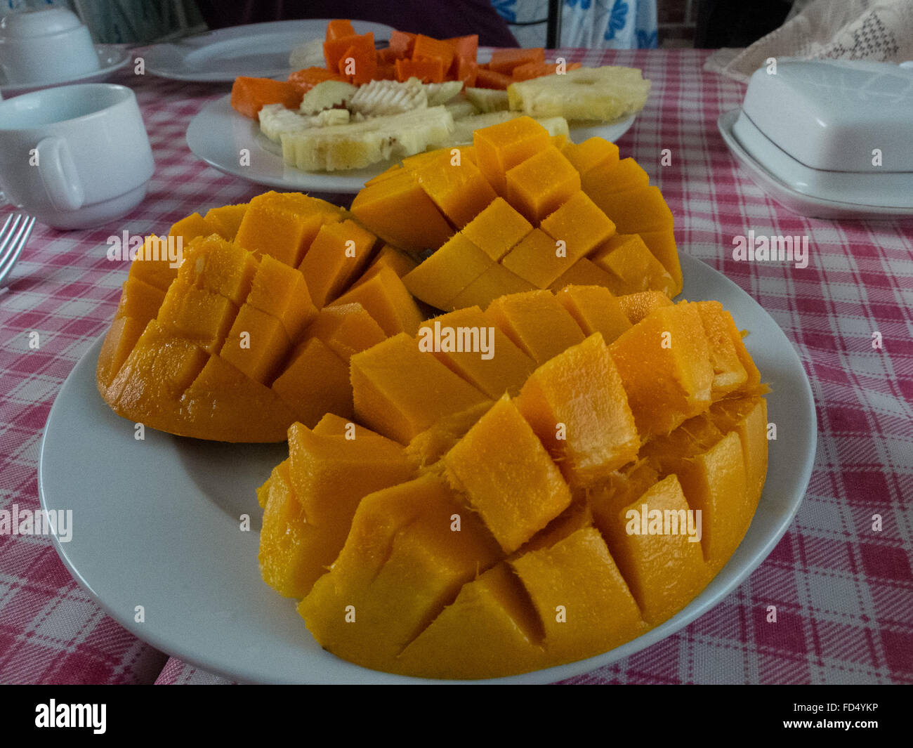 Mango Slices High Resolution Stock Photography and Images - Alamy