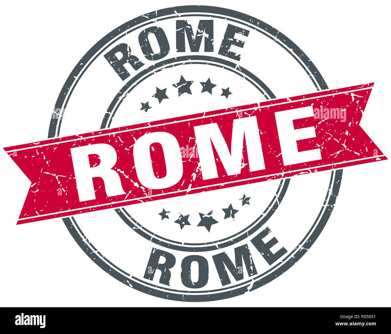 Rome red round grunge hi-res stock photography and images - Alamy