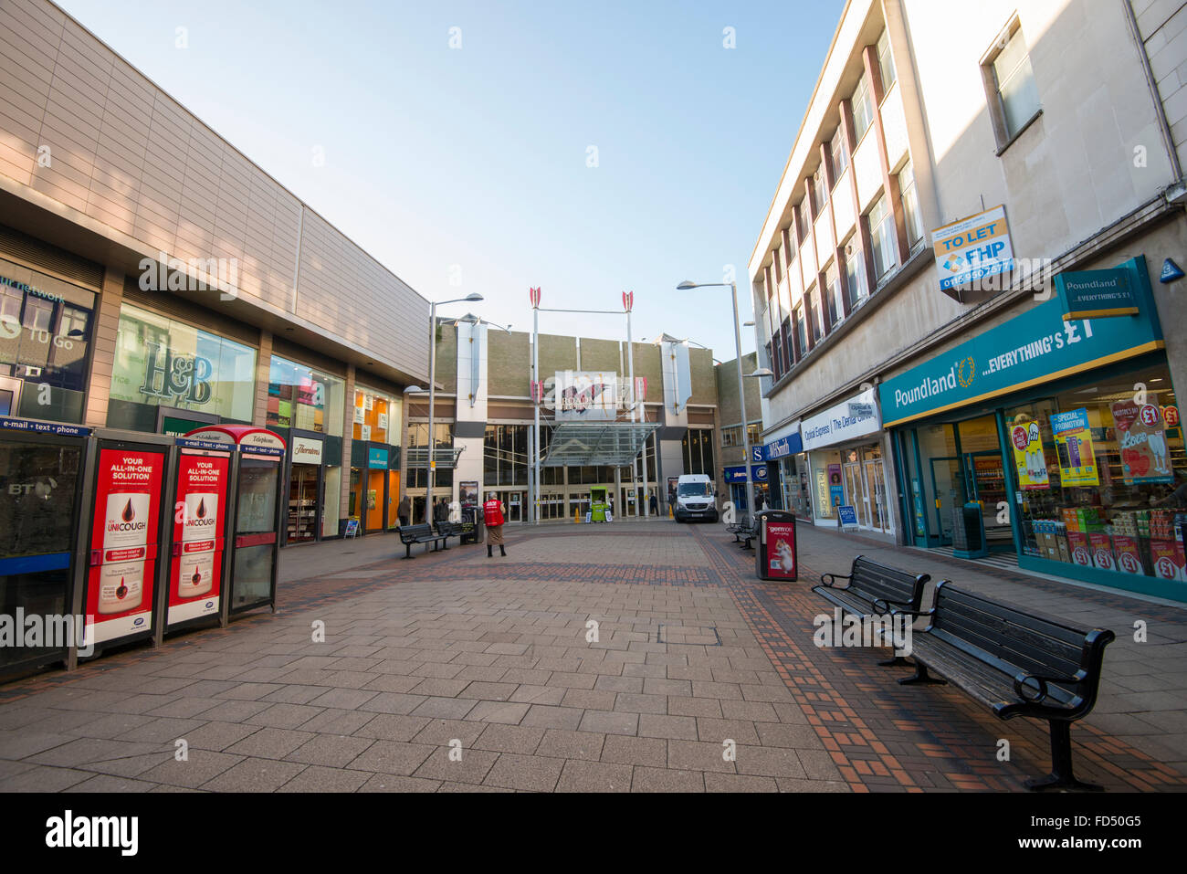 The exterior of the Broadmarsh Shopping Centre in 2016 before was ...