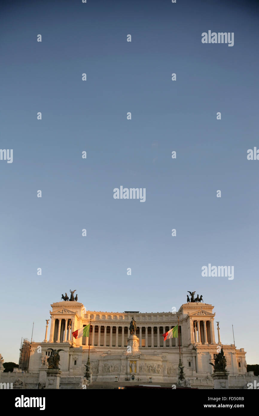 The Victor Emmanuel Monument (Il Vittoriano), also known as the ...