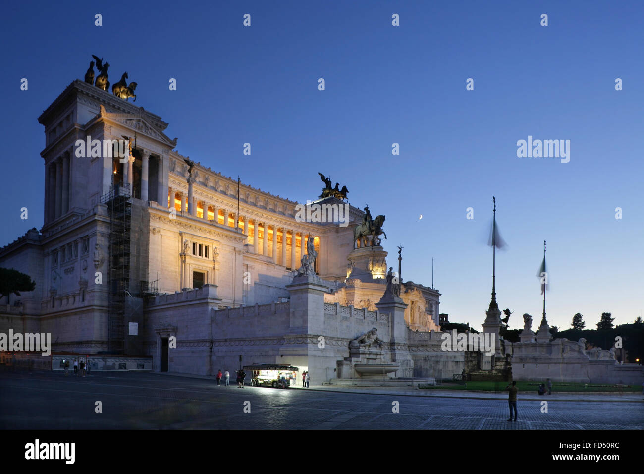 The Victor Emmanuel Monument (Il Vittoriano), also known as the ...