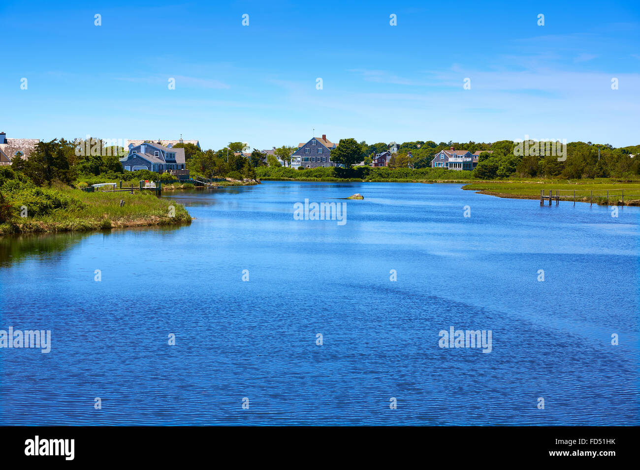 Cape Cod Bumps river near Craigville Beach Massachusetts USA Stock ...