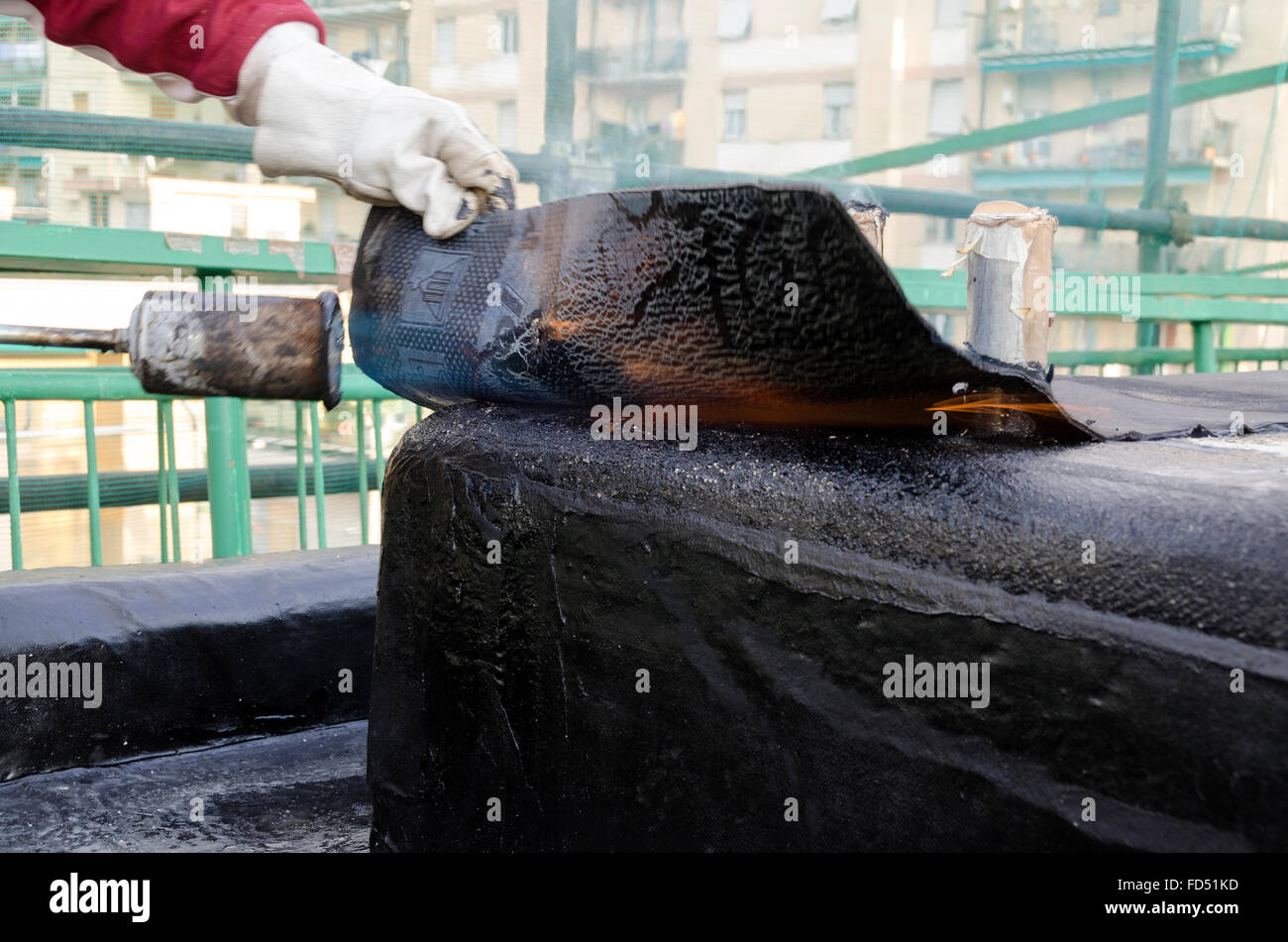 Flame waterproofing hi-res stock photography and images - Alamy