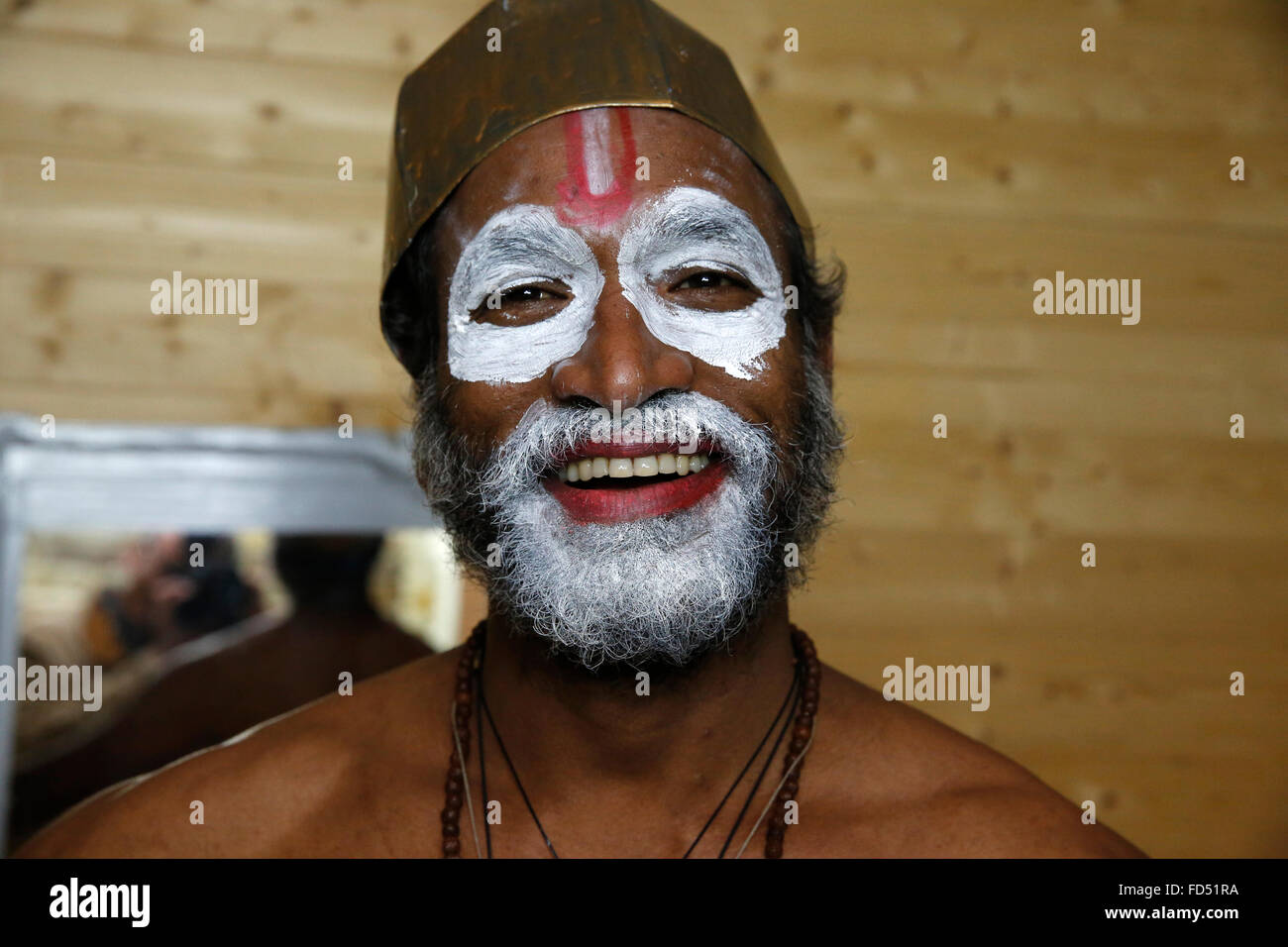 Smiling Hare Krishna High Resolution Stock Photography and Images - Alamy