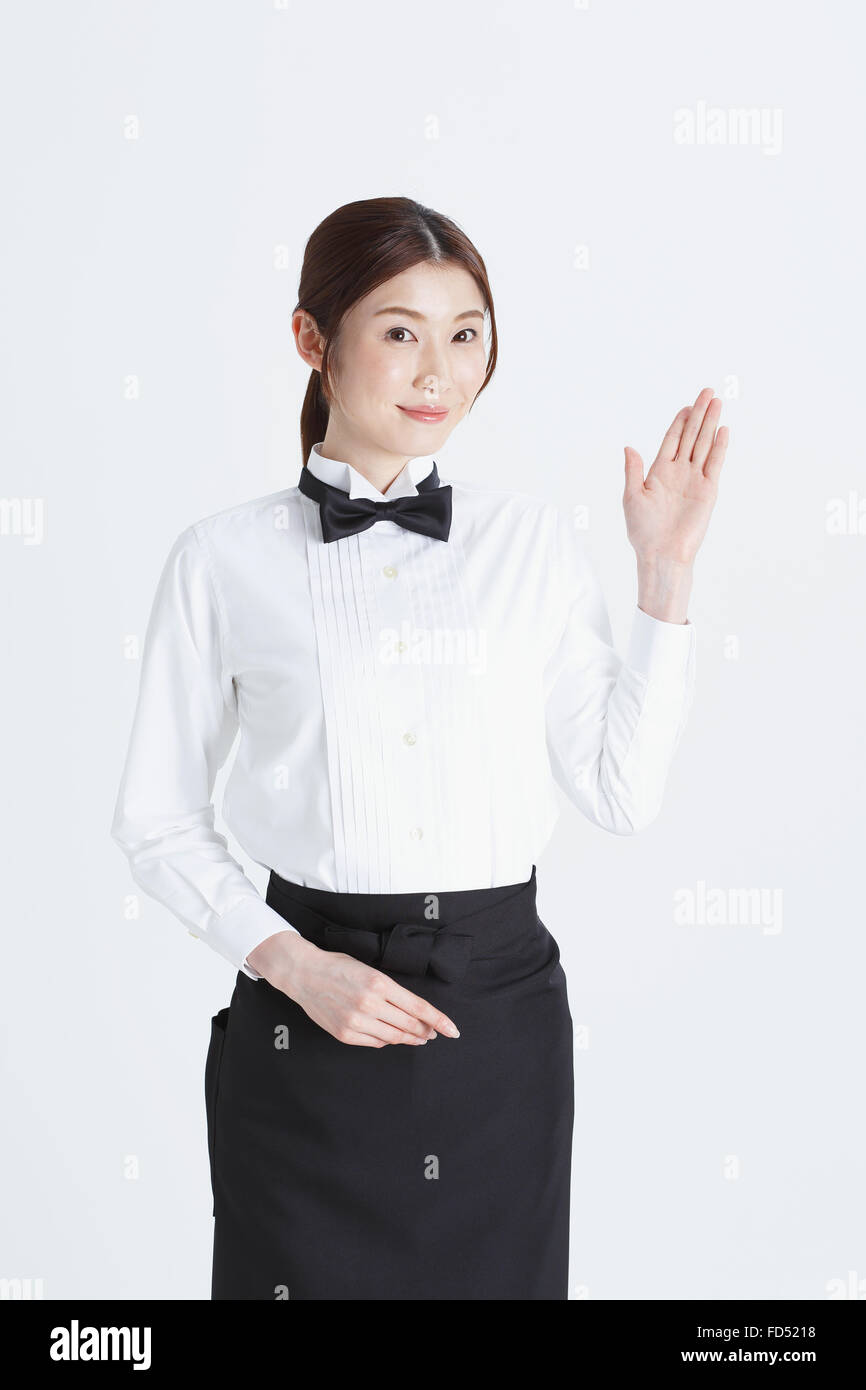 Japanese waitress hi-res stock photography and images - Alamy