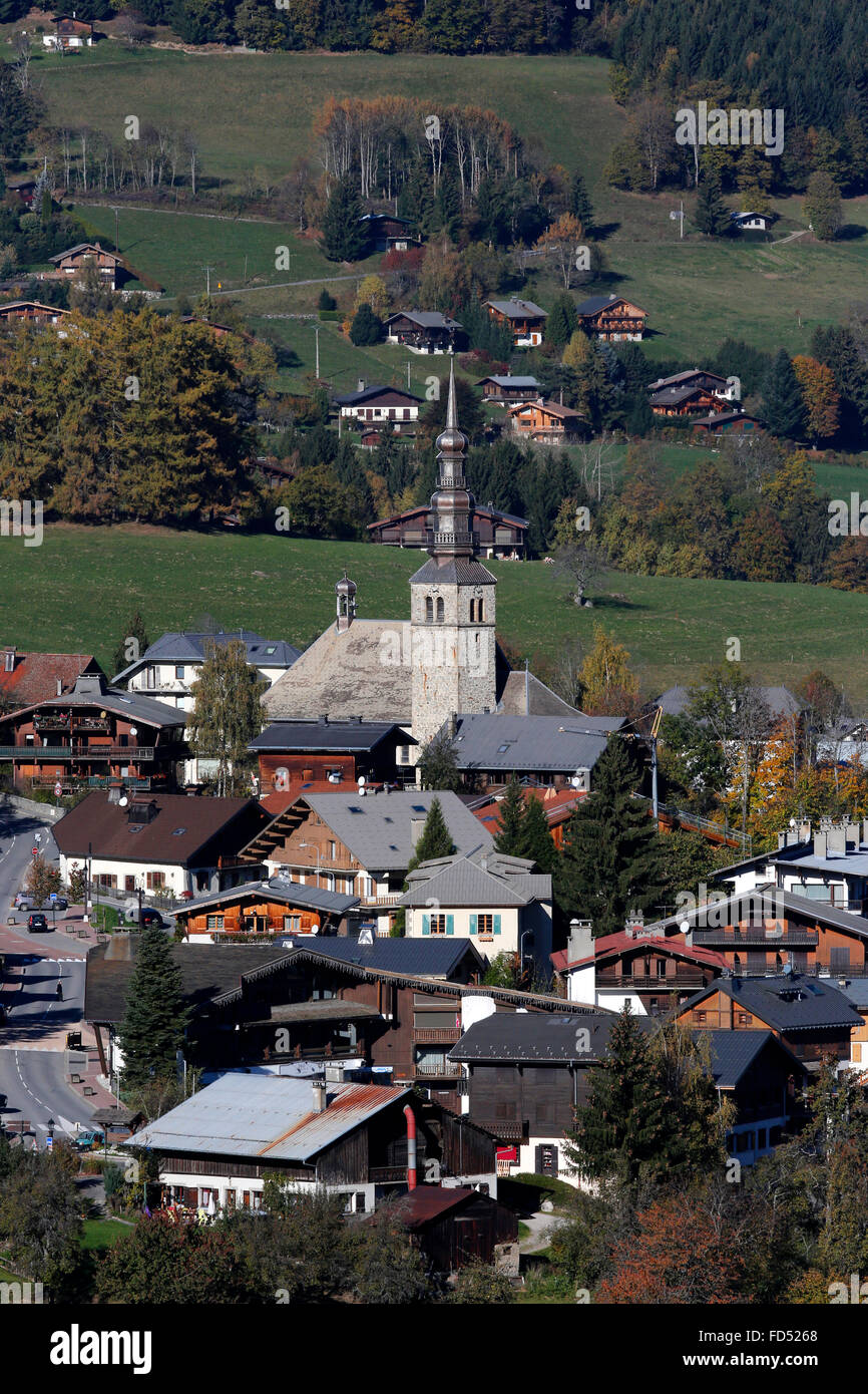 Village of combloux hi-res stock photography and images - Alamy