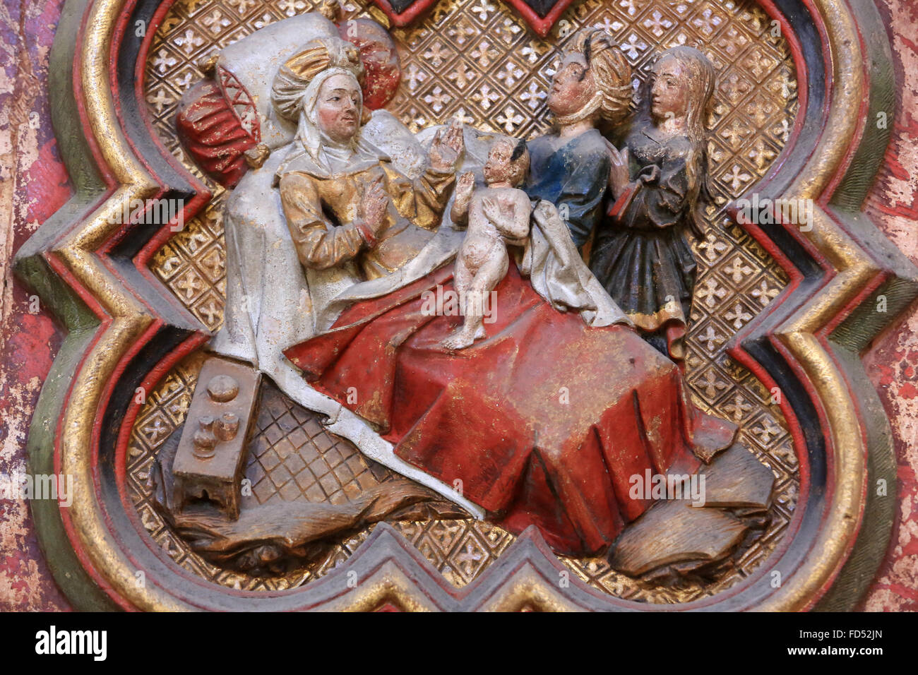 History of St. John the Baptist : "Elisabeth gives her son the name ...