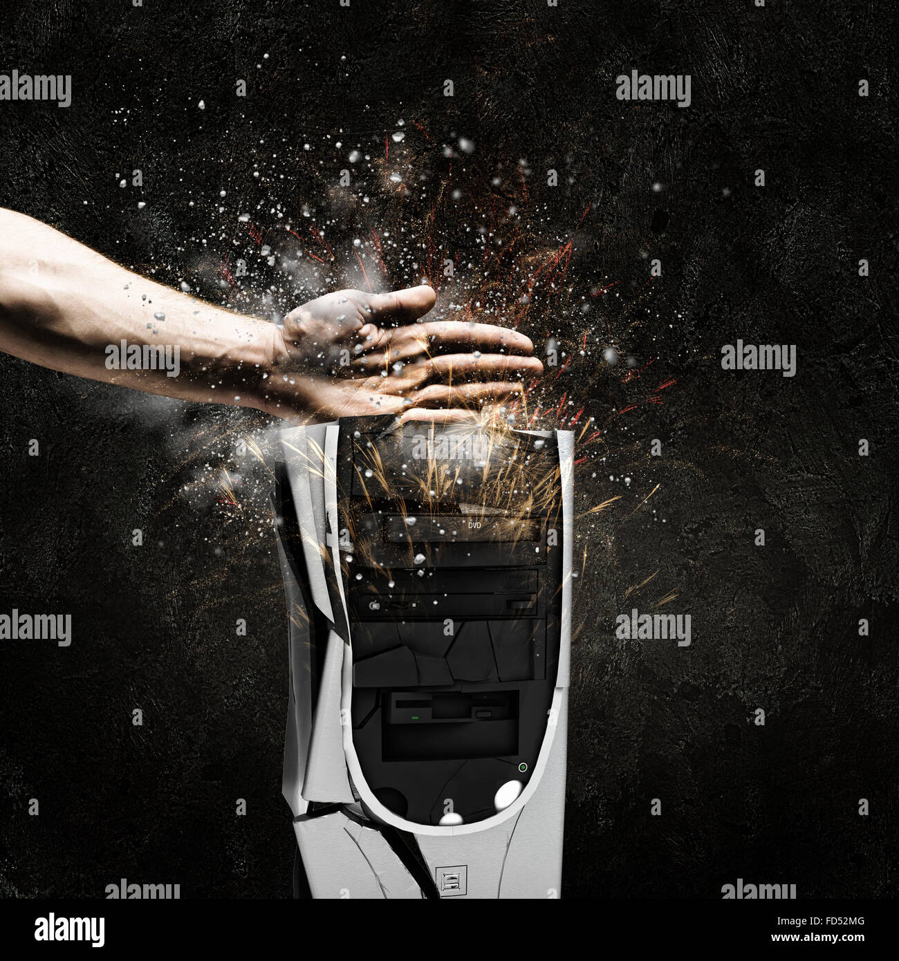 Damaging image hi-res stock photography and images - Alamy