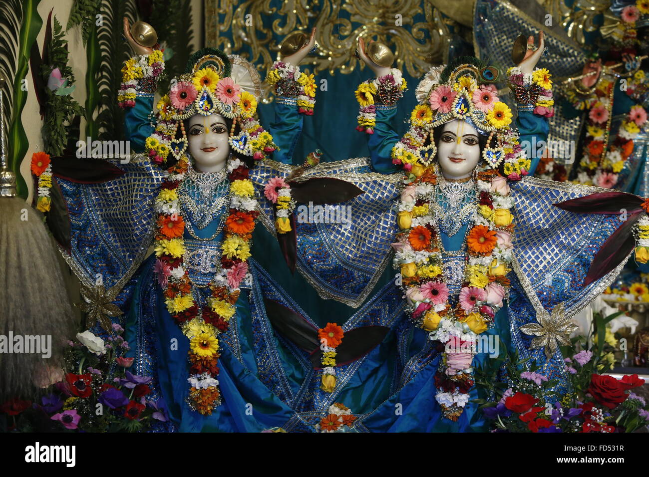 Gaura Purnima celebration Stock Photo - Alamy